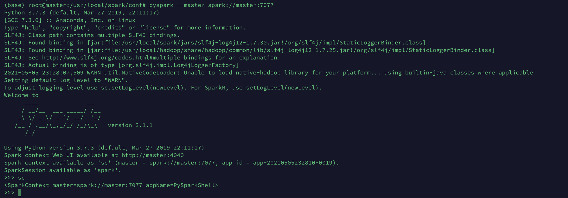 Python连接spark集群-CSDN博客