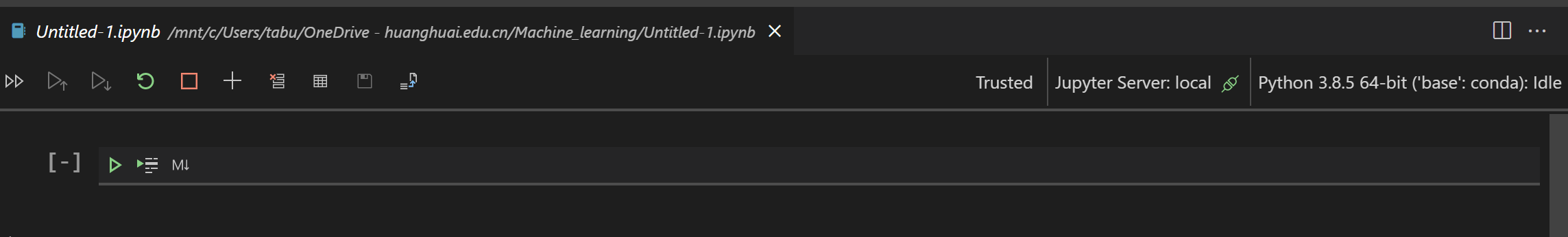 VS Code在WSL及conda虚拟环境中使用jupyter notebook编写Octave代码_wsl conda notebook-CSDN博客