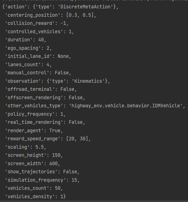 用于强化学习的自动驾驶仿真场景highway-env(1)-CSDN博客