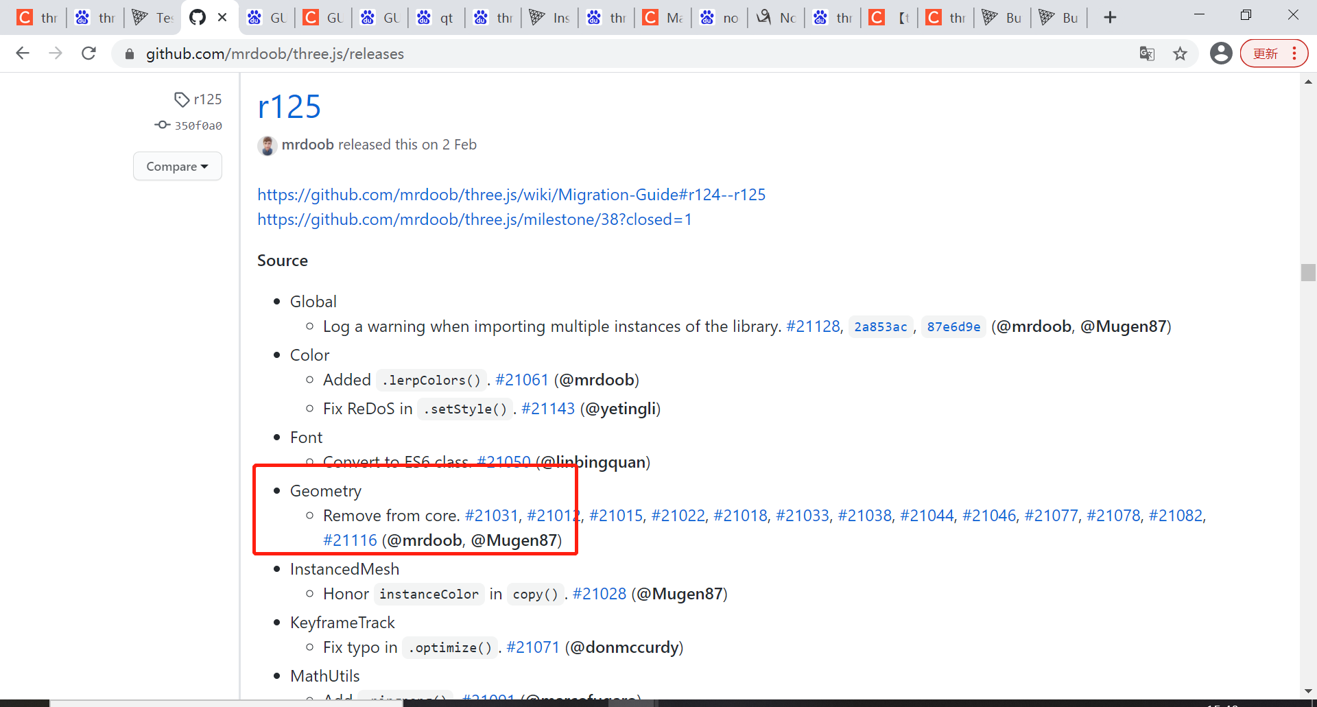 three.js： BufferGeometry + MeshLambertMaterial材质设置光源效果不生效_three.js buffergeometry不能用 ...