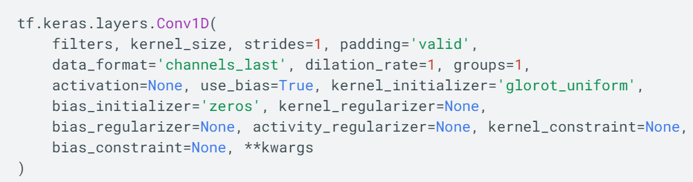 卷积Conv1D参数讲解-CSDN博客