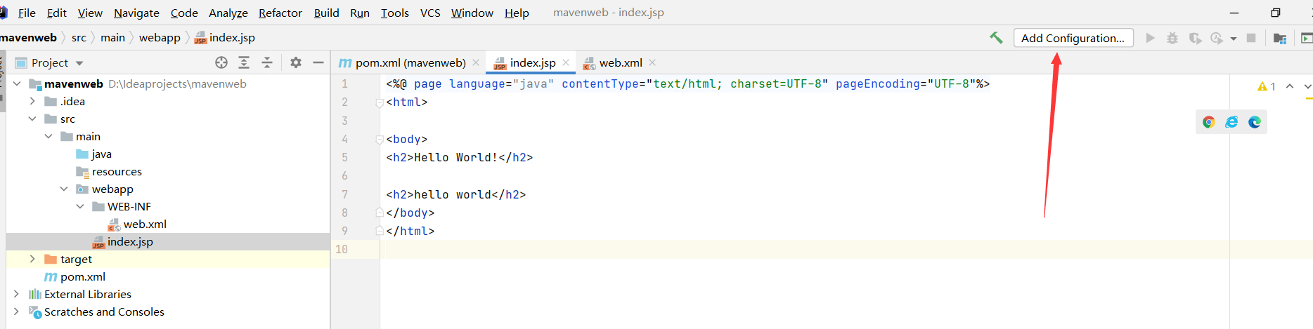 Idea创建web项目访问jsp_idea访问jsp-CSDN博客