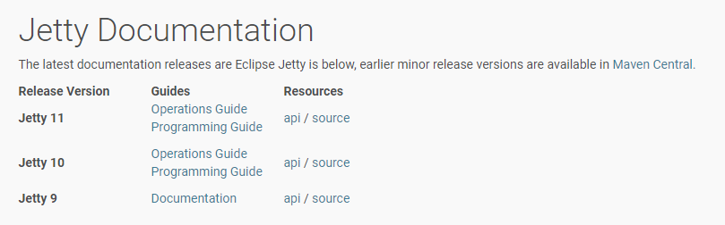 Jetty和Java版本对应关系_jetty对应java版本-CSDN博客