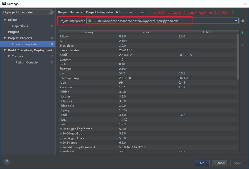 PyCharm加载虚拟环境的Python解释器_pycharm新建conda解释器 一直在等待-CSDN博客