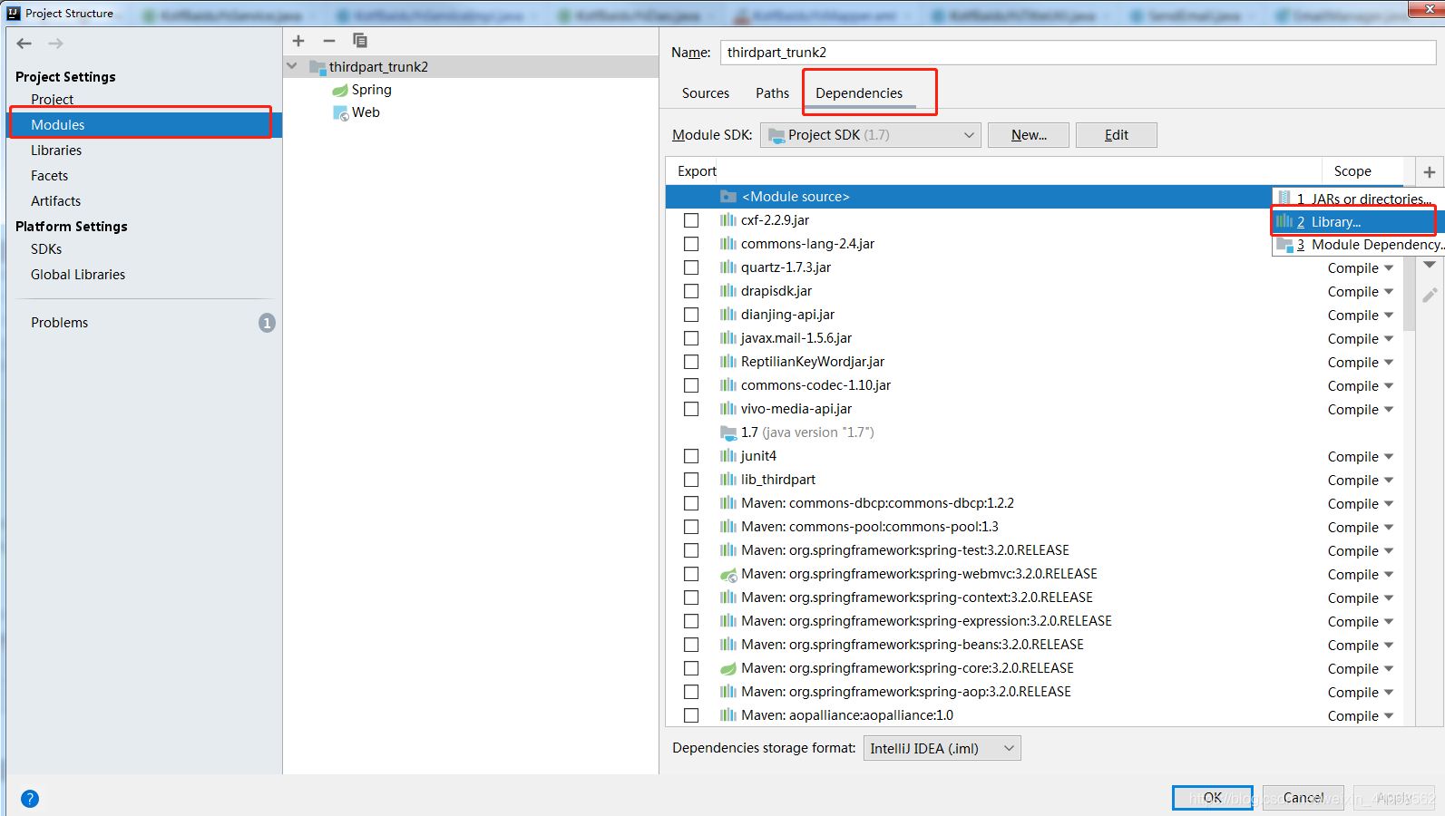 idea中lib目录下的jar包的引用_idea引入lib包-CSDN博客