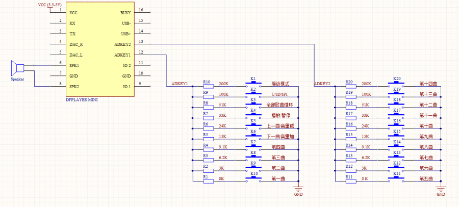 【雕爷学编程】Arduino动手做（82）---Mini MP3 Player播放器_mini mp3 player csdn-CSDN博客