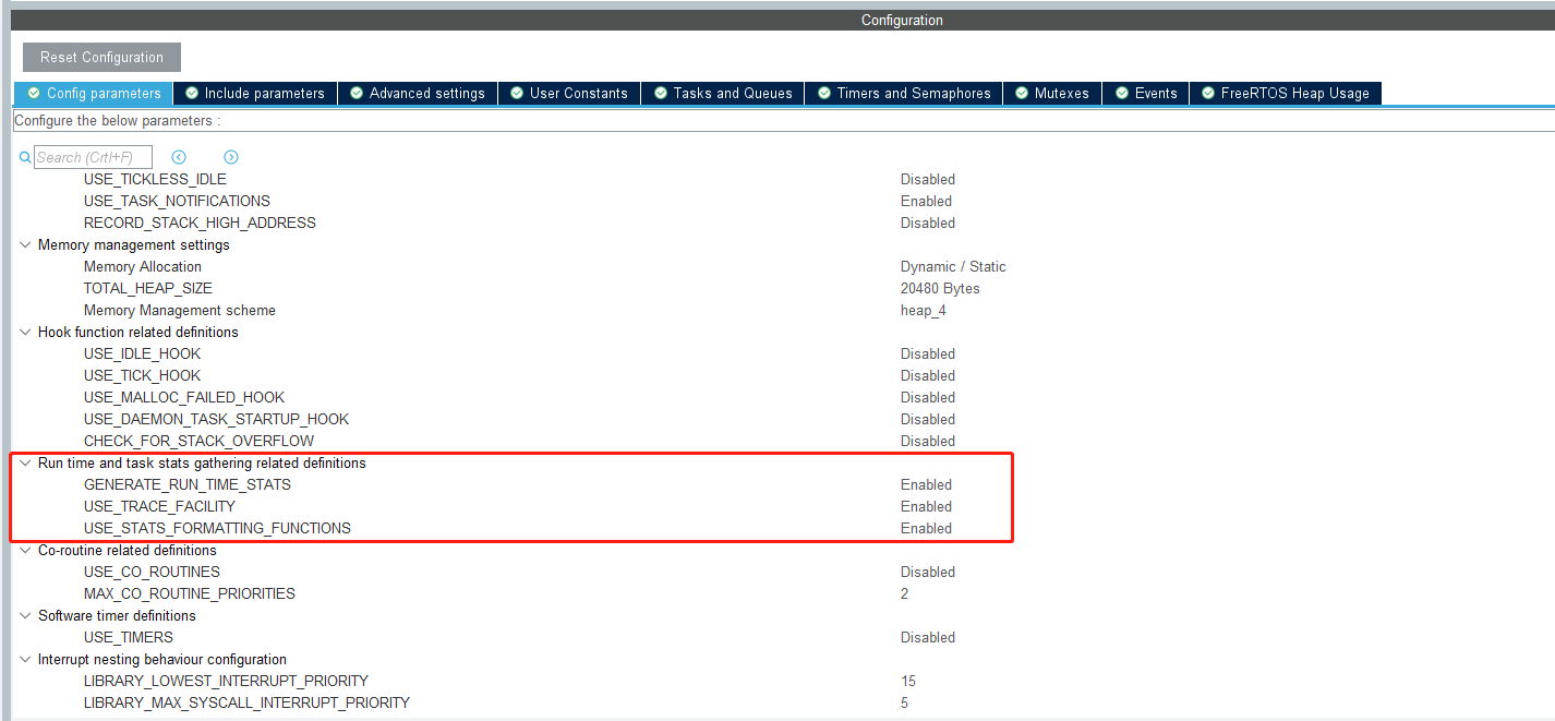 STMCubeMX+Freertos+打印内存占用率_freertos 获取mcu内存占用情况-CSDN博客