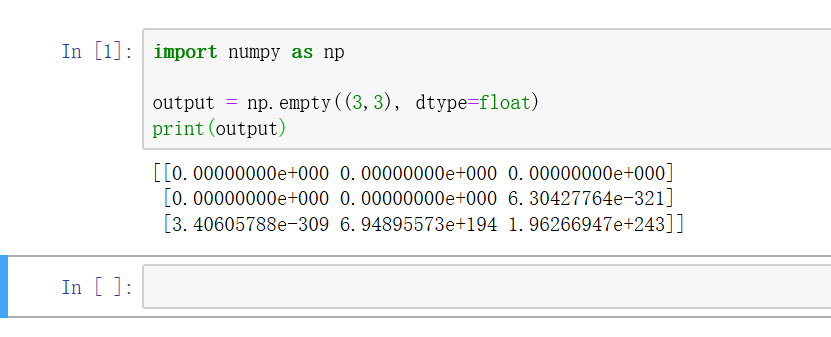 Nump学习之np.empty()函数_np.empty函数-CSDN博客