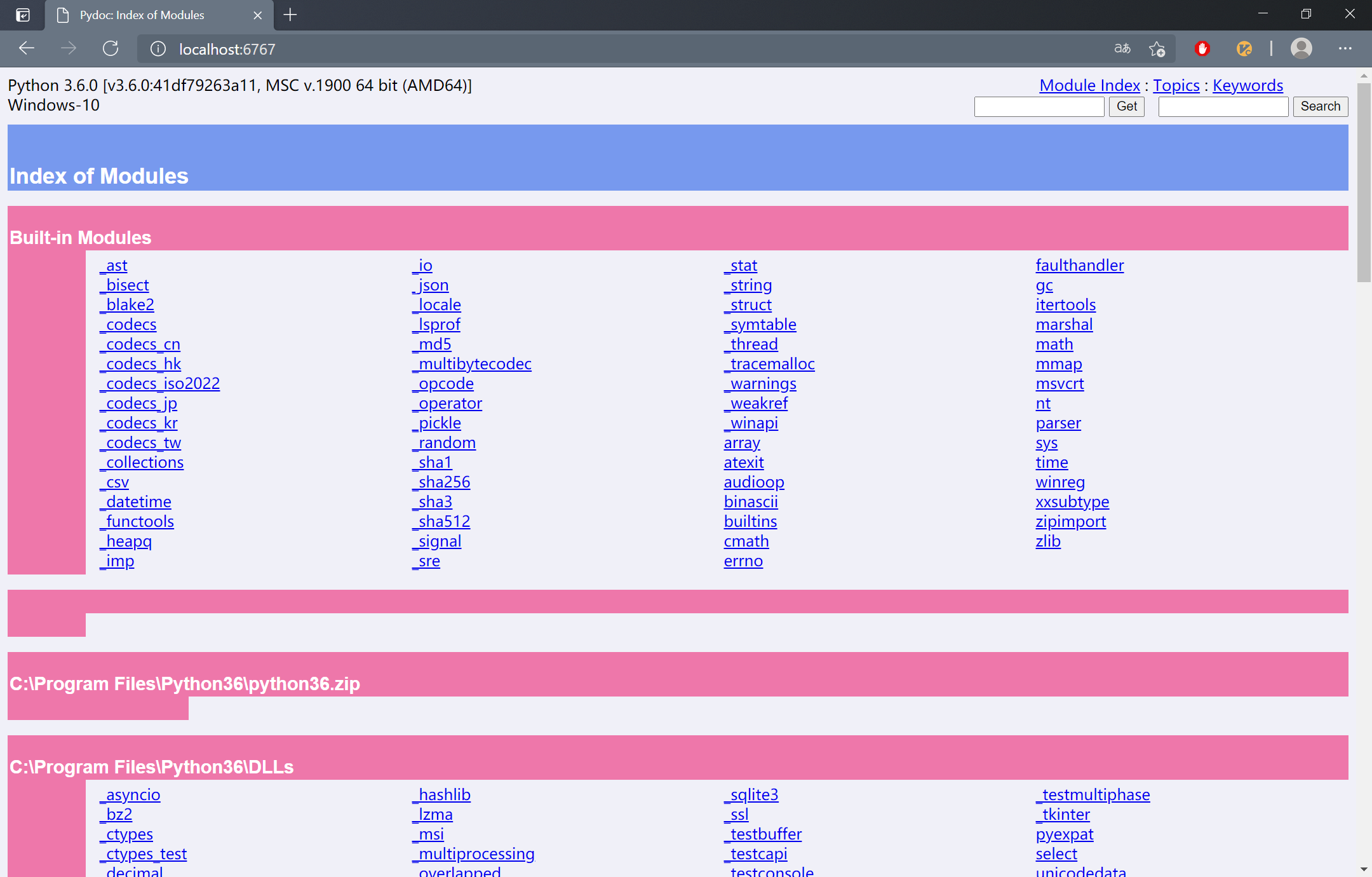 Python programming: Generating documentation comments using pydoc - Programmer Sought