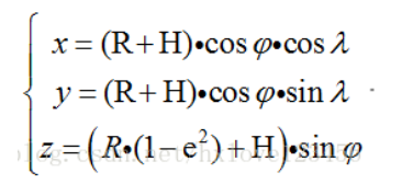 导航坐标系变换关系_ecef转ned-CSDN博客