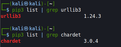 【dirsearch工具】urllib3 or chardet版本不匹配问题_requestsdependencywarning: urllib3 (2.0.4) or char-CSDN博客