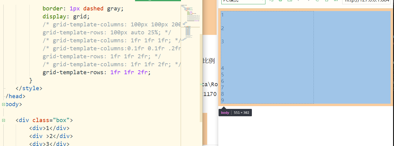HTML-CSS(五十六)grid布局_grid 1fr-CSDN博客