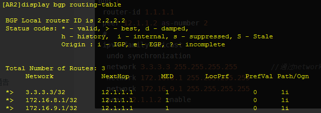 BGP通告路由的方法以及BGP静态路由下放_bgp发布静态路由-CSDN博客