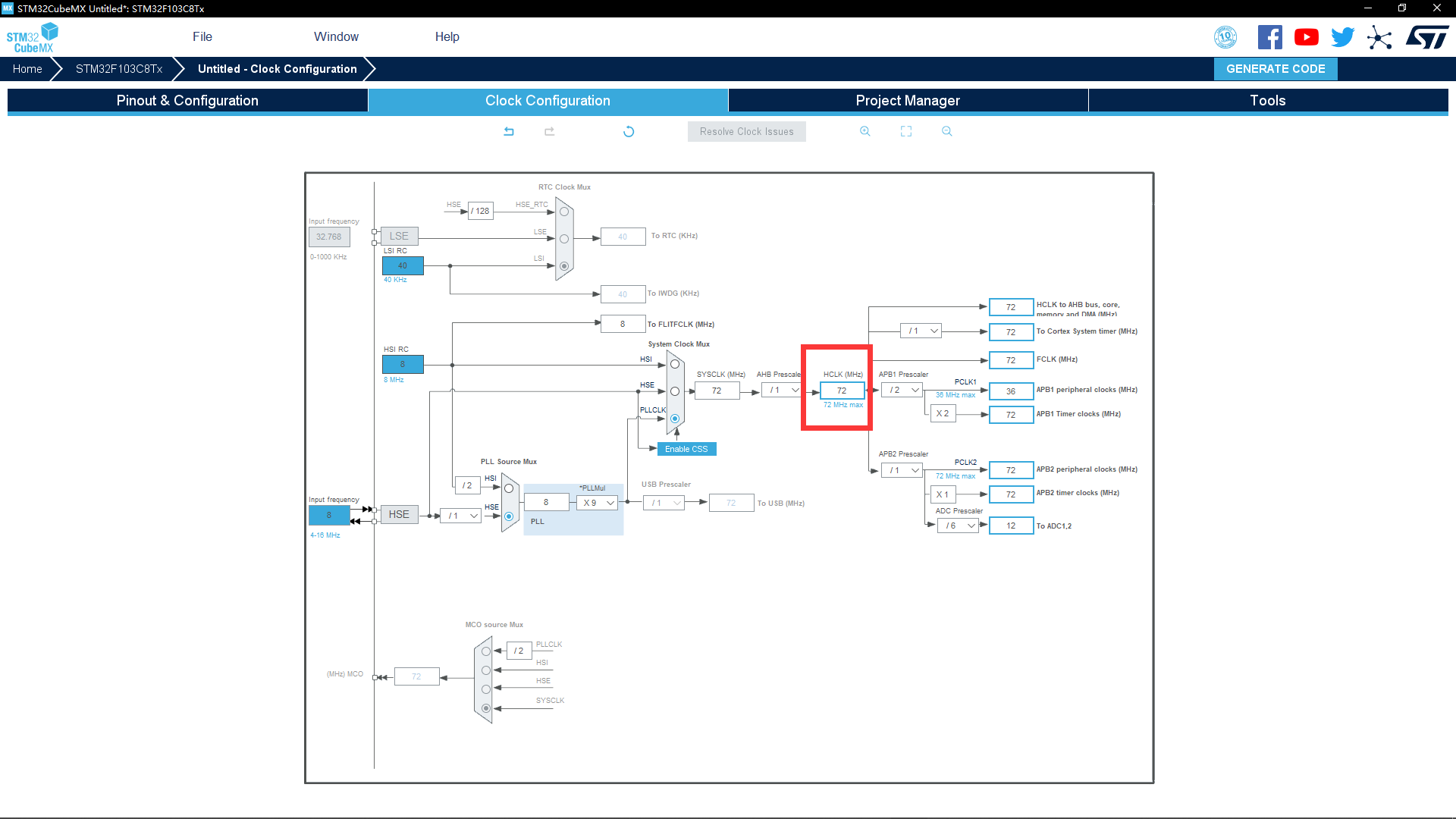 STM32CUBEMX使用HAL库配置单通道ADC+DMA_stm32mcubeide adc dma callback-CSDN博客