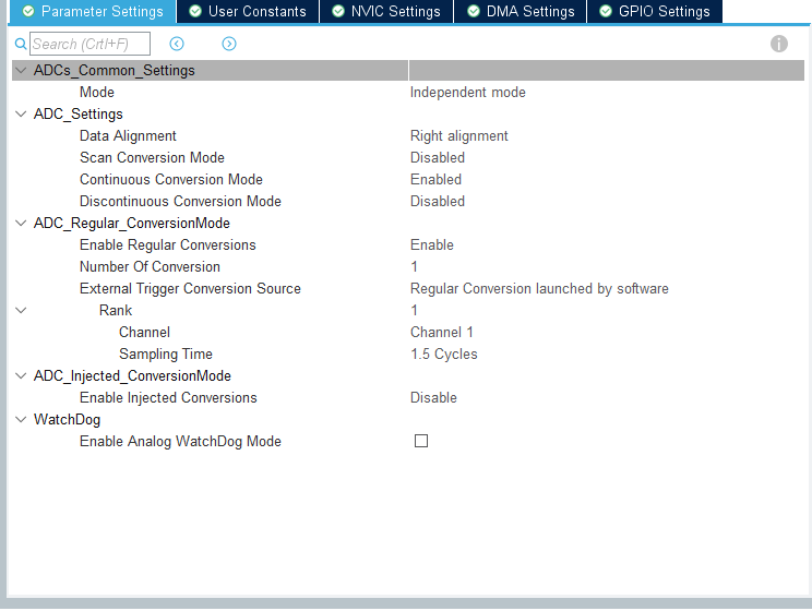 STM32CUBEMX使用HAL库配置单通道ADC+DMA_stm32mcubeide adc dma callback-CSDN博客