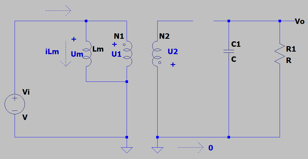 Flyback Converter电源基本电路分析_flyback励磁电感-CSDN博客