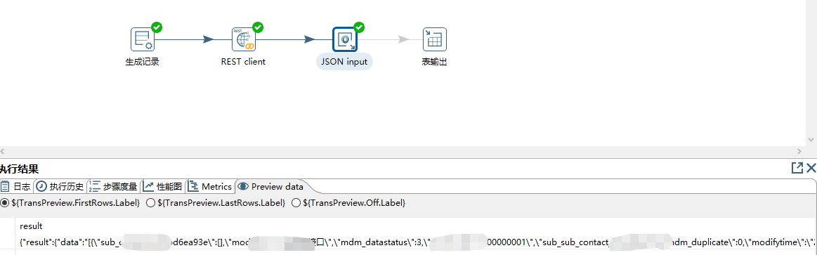 kettle的 Rest Client 组件的使用 / API接口数据调用_使用kettle向api接口推送json数据-CSDN博客