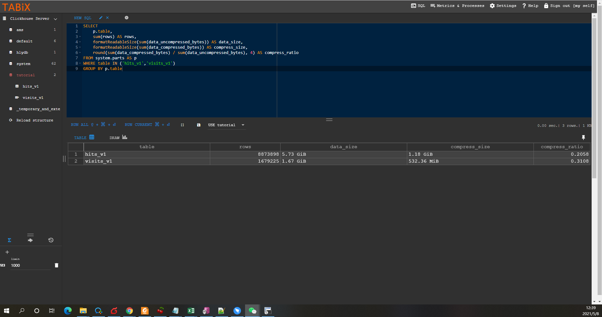 tabix内嵌式clickhouse使用-CSDN博客