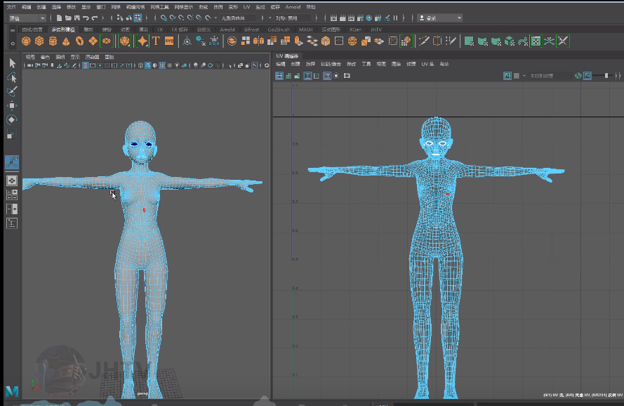 Maya角色UV展平技巧笔记_maya分uv怎么把uv展平-CSDN博客