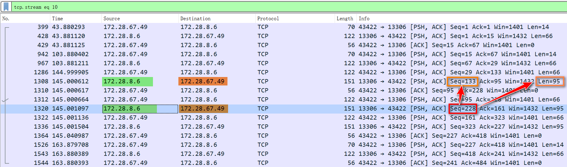 协议速查：你要知道的所有TCP协议的一切----实战篇_tcp acked unseen segment-CSDN博客