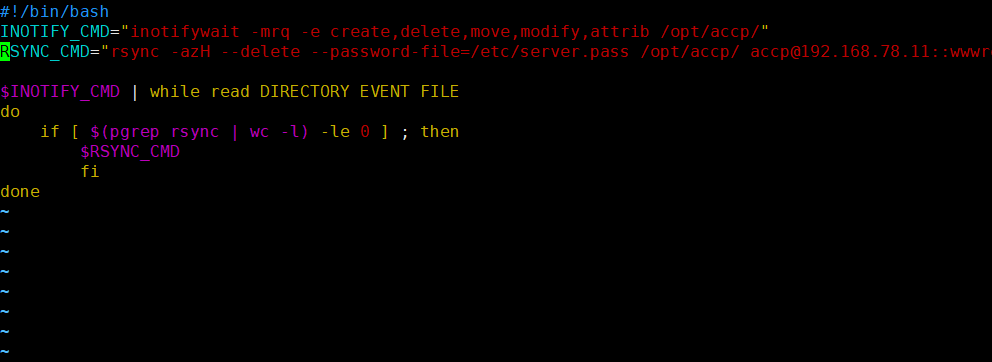 linux rsync远程同步 | rsync+inotify实时同步 | 详细讲解_rsync+inotify多客户端同步-CSDN博客