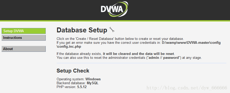 DVWA登录出现allow_url_fopen = On allow_url_include = On的错误-CSDN博客