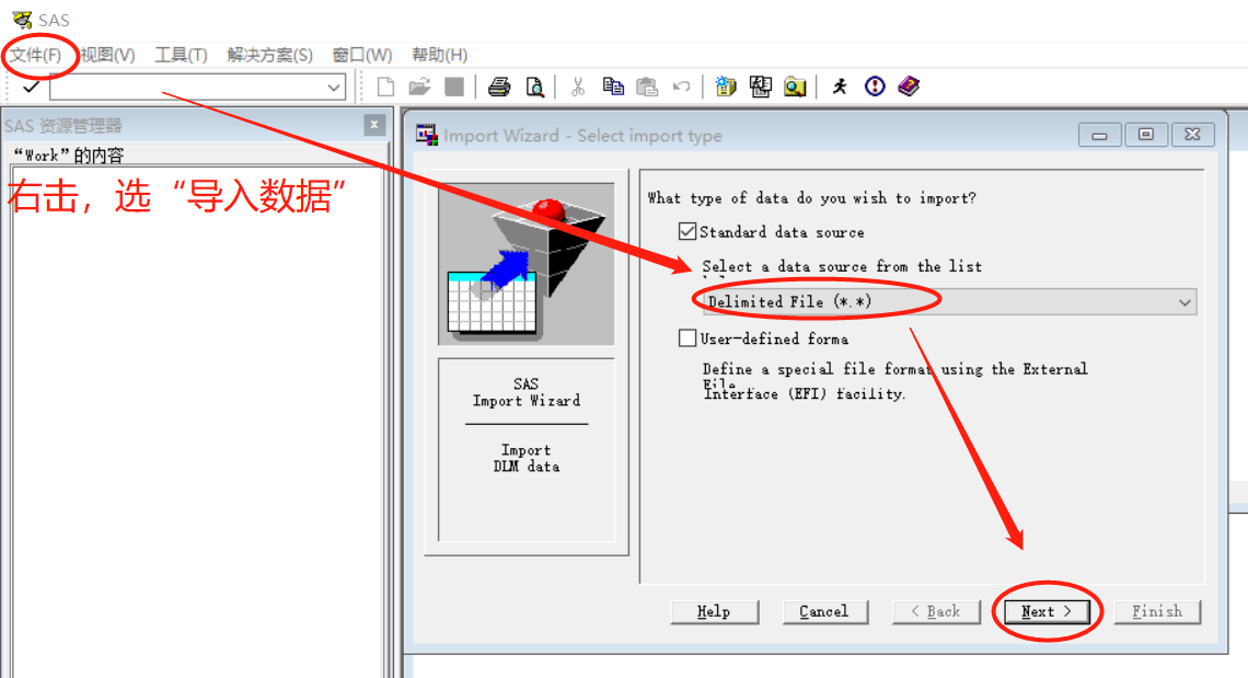第5讲：SAS 数据的导入与导出_sas data set导入-CSDN博客