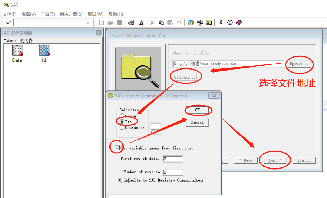 第5讲：SAS 数据的导入与导出_sas data set导入-CSDN博客