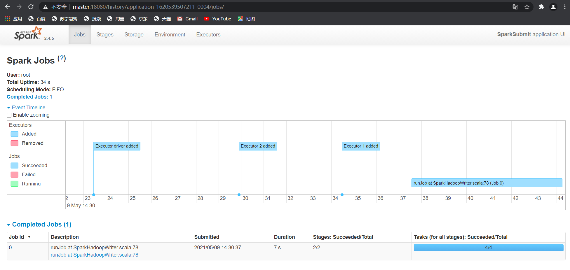 Spark on YARN 【Spark如何运行在Yarn上，圆周率案例和Wordcount案例提交测试】_先将圆周率pi程序提交运行在yarn上-CSDN博客