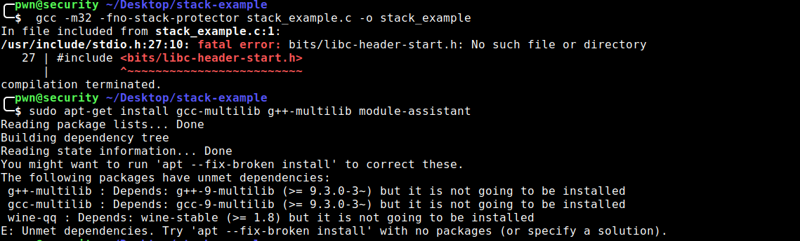 [二进制安全]经典栈溢出(stack_example)_复现void success() { puts("you hava already controll-CSDN博客