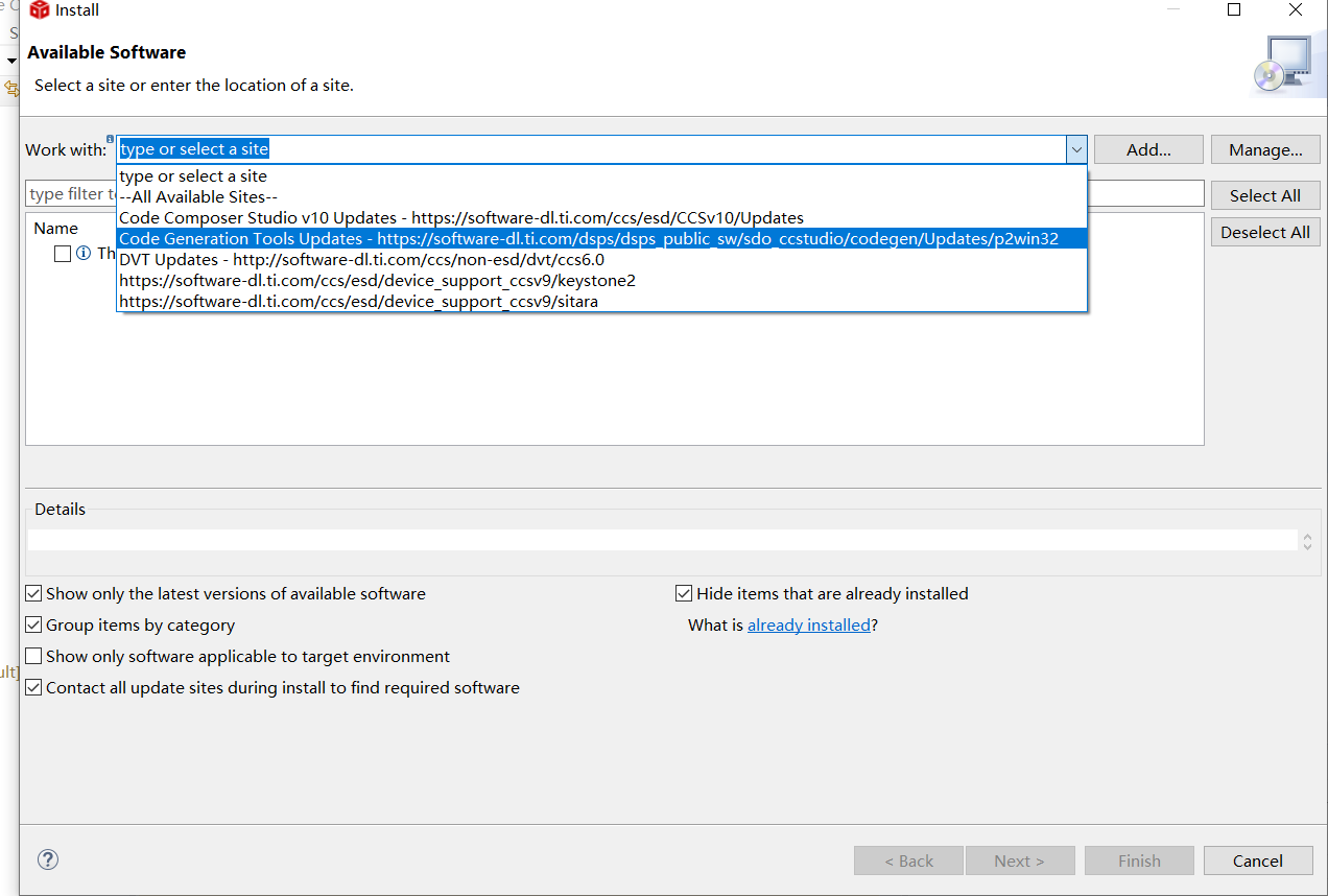 CCS编译问题：“This project was created using a version of compiler that is not currently installed ...