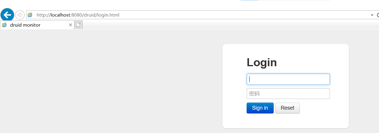 #SpringBoot：使用Druid的Web管理界面 #Druid Monitor @FDDLC_druid web界面-CSDN博客