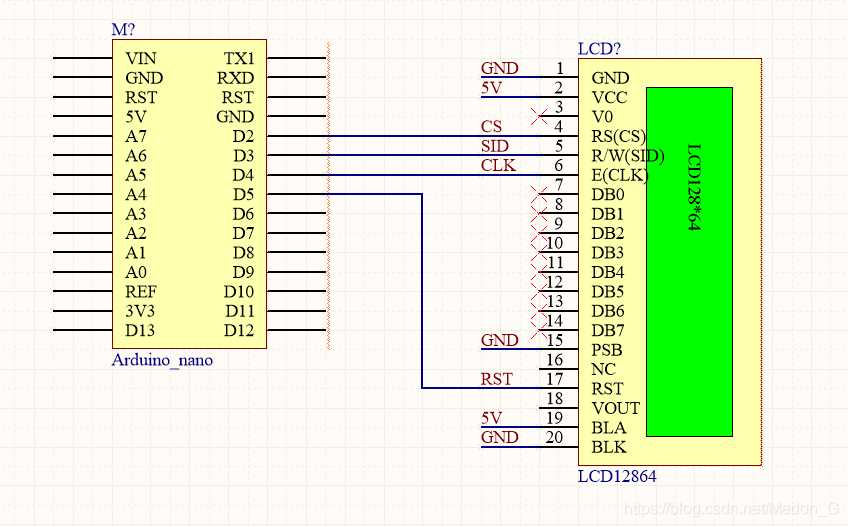 Arduino如何驱动lcd12864显示器使用u8g2库arduinolcd12864madong的博客 程序员宅基地 程序员宅基地