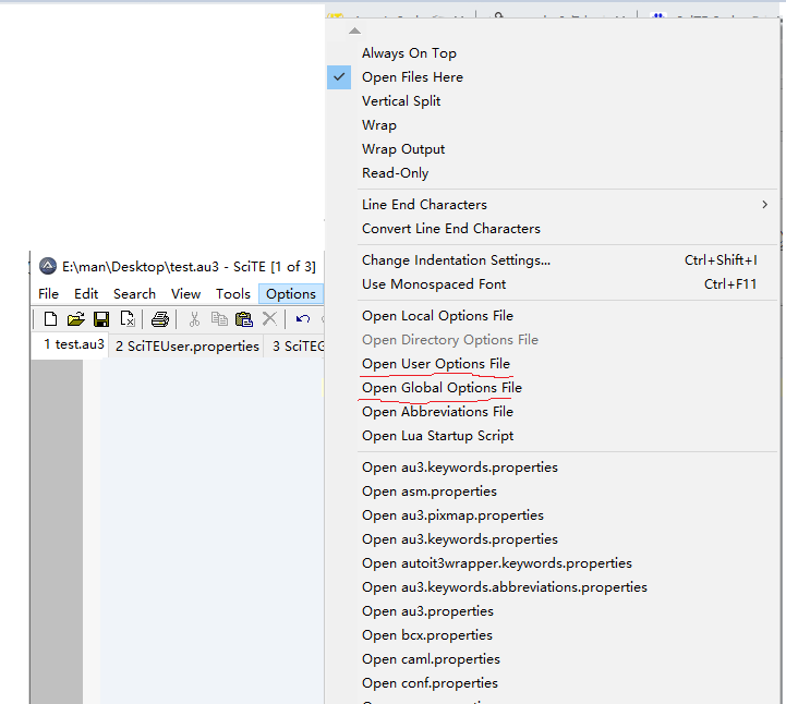 SciTE Script Editor 解决中文乱码_scite4ahk 输出 乱码-CSDN博客