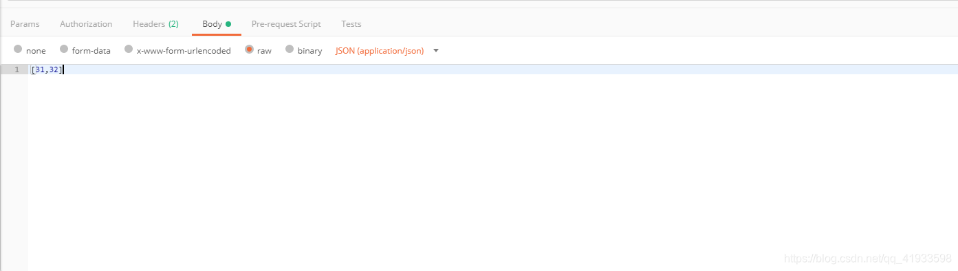 使用postman传递list<long> 类型postman怎么传long类型 Csdn博客