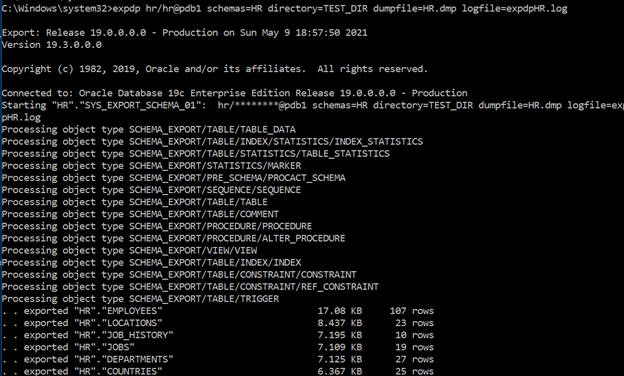 数据导出expdp_expdp 导出视图-CSDN博客