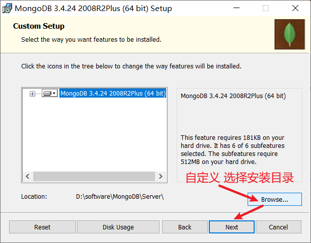 windows安装mongodb-3.4.24_mongo-3.4.24 下载-CSDN博客