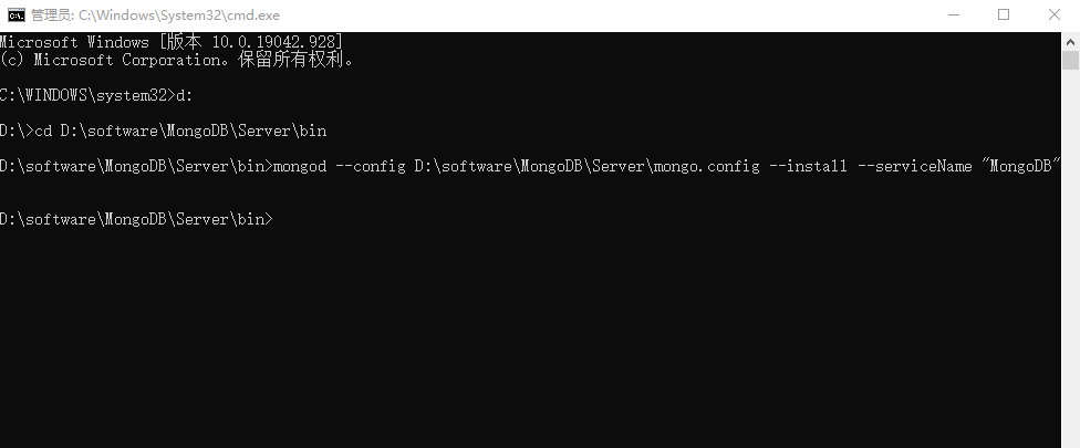 windows安装mongodb-3.4.24_mongo-3.4.24 下载-CSDN博客