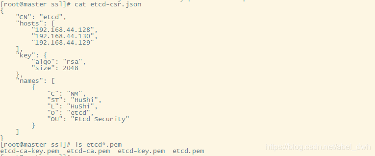 Kubernetes 集群部署之etcd集群部署(二) Etcd证书安装与配置 Csdn博客