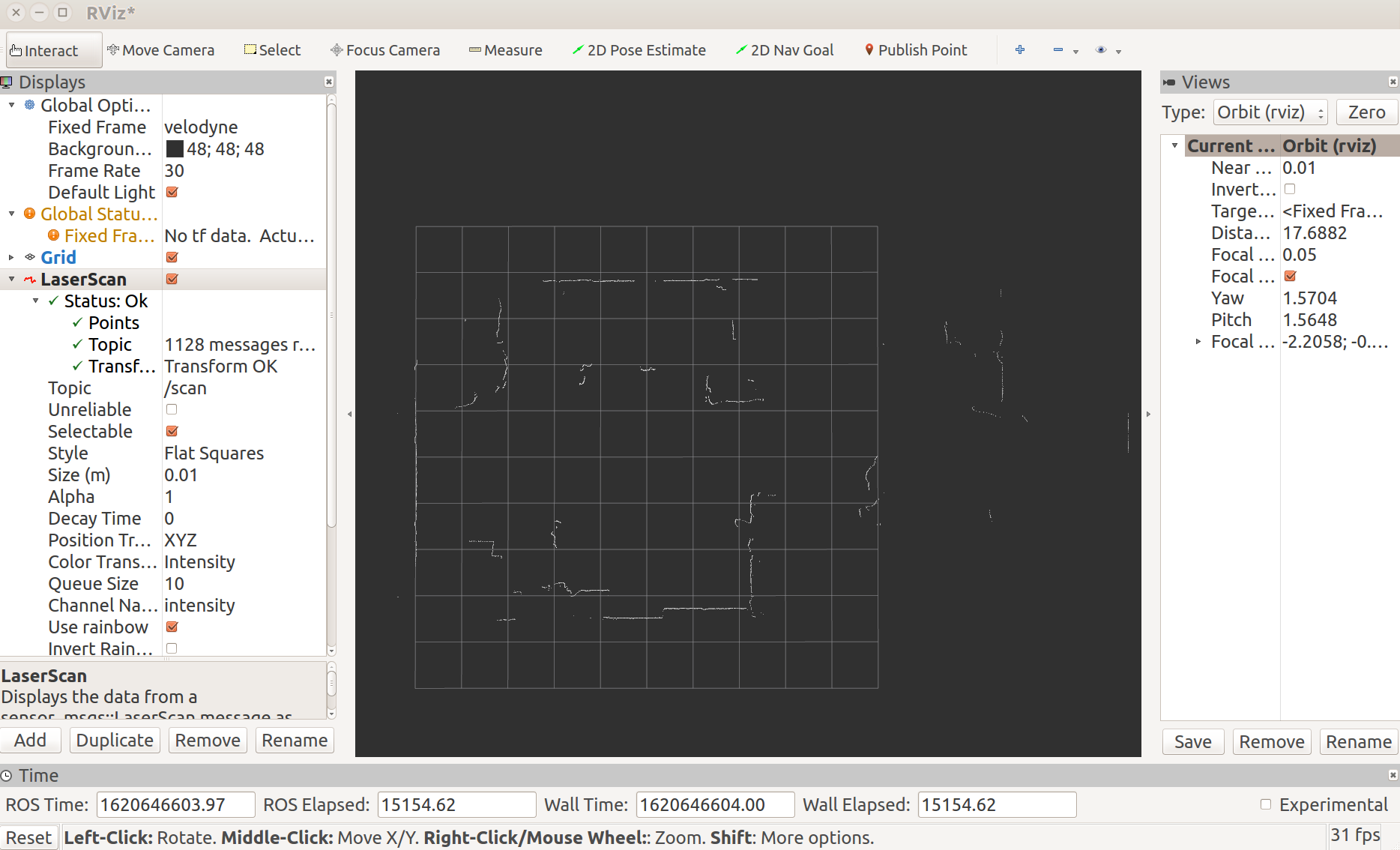 ROS：pointcloud_to_laserscan 将三维点云转化为二维LaserScan_pointcloud to laserscan-CSDN博客