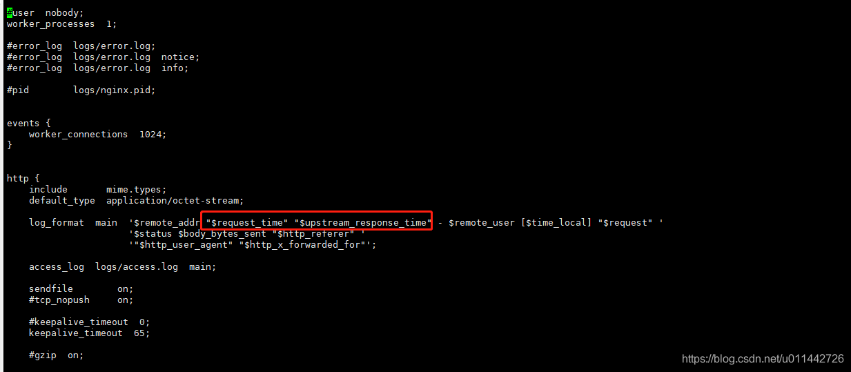 通过nginx日志来分析请求的访问时间 Nginx 日志打印请求过来的时间 Csdn博客