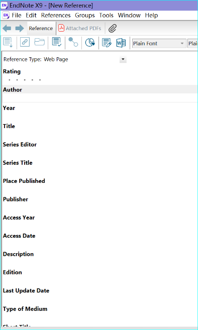 【EndNote】-详细步骤-导入网页/电子文献及外网（IEEE）文献_endnote引用网页-CSDN博客