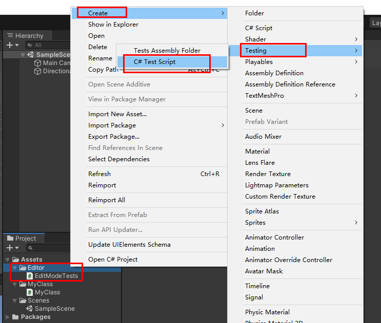 Unity 基础 之 简单介绍与使用 单元测试 Test Runner（NUnit） / Assert 基于 2019.3.x_unity ...