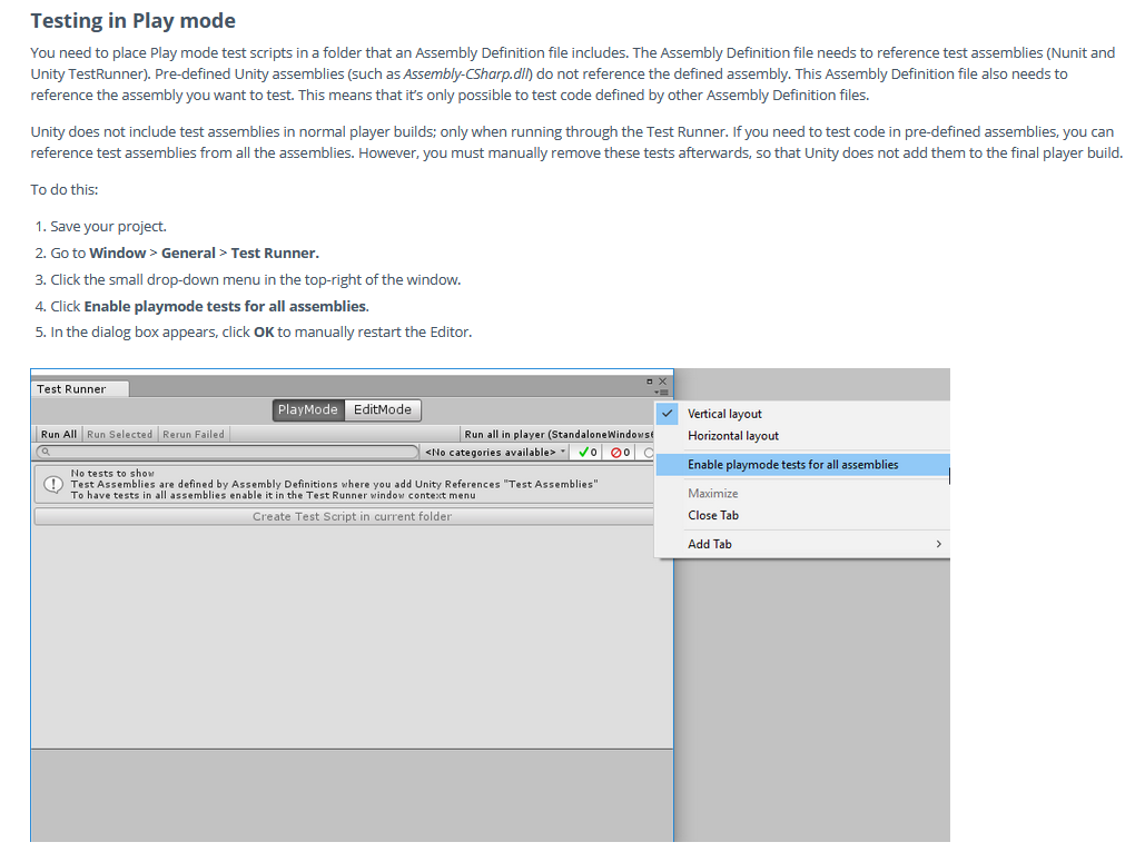 Unity 基础 之 简单介绍与使用 单元测试 Test Runner（NUnit） / Assert 基于 2019.3.x_unity ...