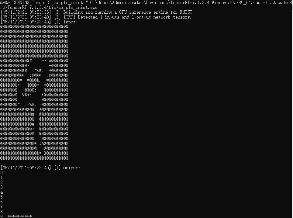win10+vs2019+cuda11.0+cudnn8.0+tensorrt7.1.3.4配置与测试++tensorrt+yolo部署_libnvinfer.so: undefined ...