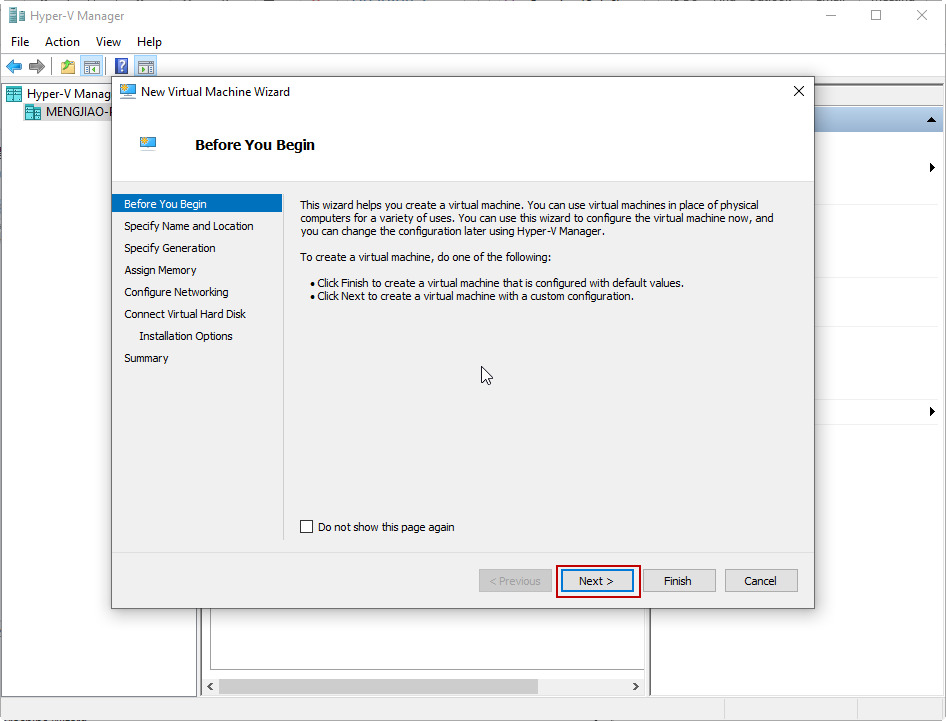 Windows启用Hyper-V以及创建虚拟机_windows server 开启hyper-v-CSDN博客