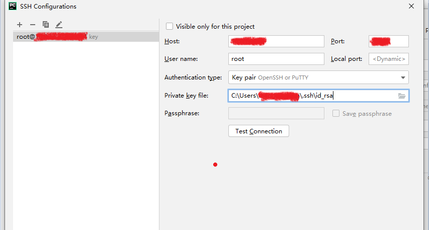 windows下的pycharm通过ssh访问远程服务器_pycharm查看 ssh密钥-CSDN博客
