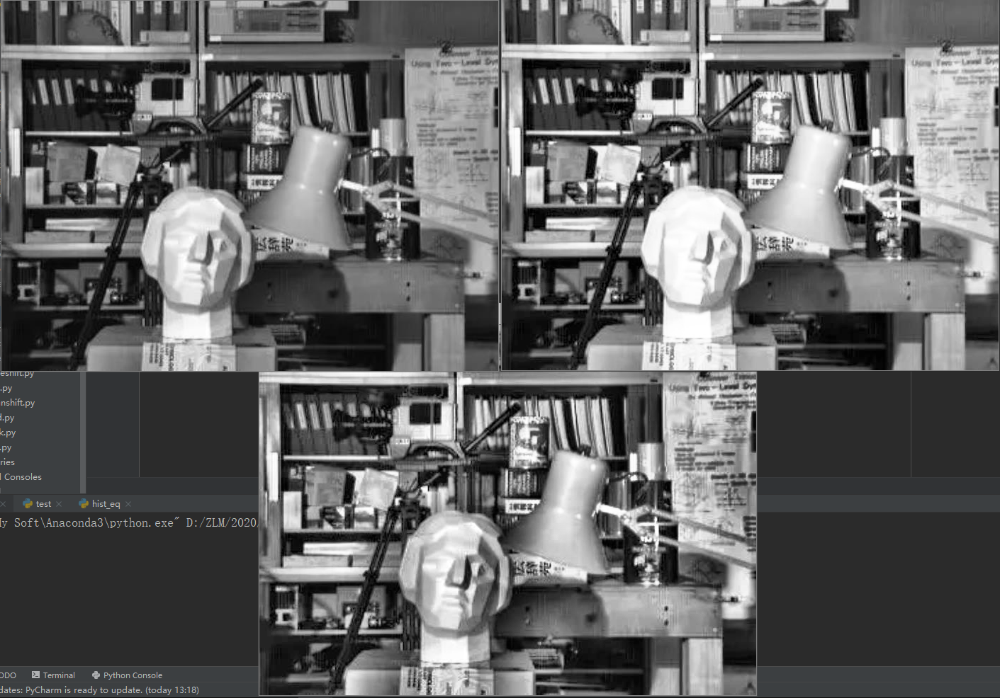 OpenCV-python-03之createCLAHE生成自适应均衡化图像-CSDN博客