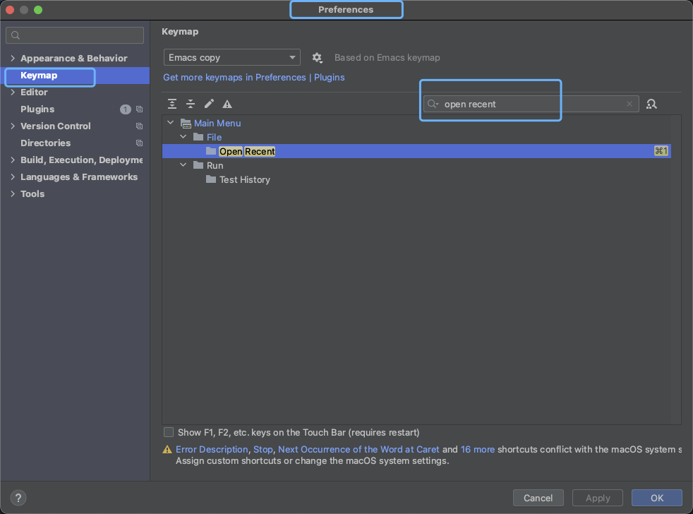 Mac change PHPSTORM shortcut key settings - Programmer Sought Mac change PHPSTORM shortcut key settings - Programmer Sought