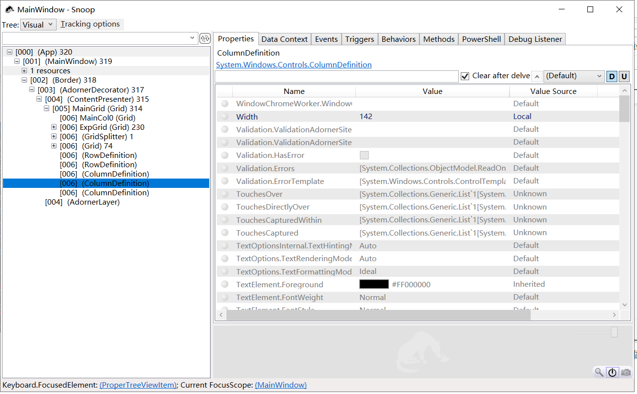 关于GridSplitter的一些坑_gridsplitter 分割2个grid-CSDN博客